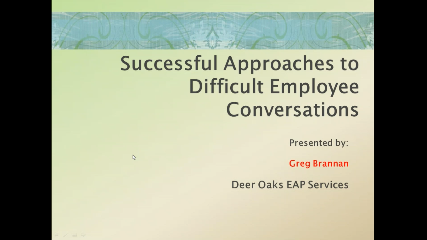 Deer Oaks Supervisor Excellence Series Videos - Texas Health And Human ...